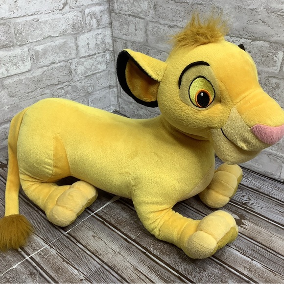 Disney | Toys | Vintage Disney Hasbro The Lion King Simba Cub Plush ...